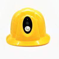 China GPS WIFI 4G Smart Safety Helmet Camera PTT Function For Construction Worker for sale