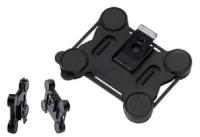 China N35 Magnet Police Body Camera Magnetic Mount 8pcs 20x5mm Silicone Clip for sale