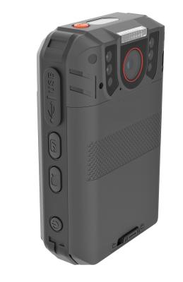 China 4G WiFi GPS Body Worn Police Camera 42MP Two Way Talk 256GB Storage for sale