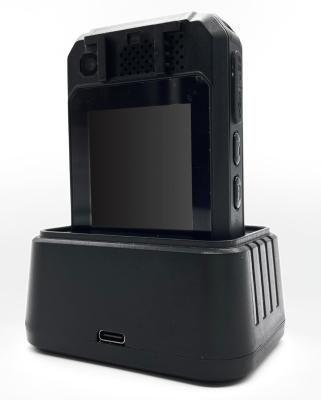 China 64GB 4K Body Worn Video Camera with 4G WiFi GPS for Law Enforcement for sale