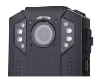 China Public Safety 256GB Wearable Body Worn Camera 120 Degree Wide Angle 1296P for sale