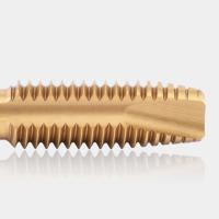 China TIN Coated Spiral Pointed Tap for Mold Steel and Aluminum Alloy - Single and Group Configurations for sale