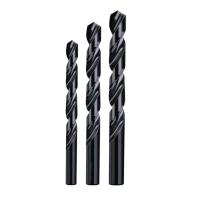 China High Precision HSS Tungsten Carbide Drill Bits 1-20MM Size Range with 118° Point Angle and Black Oxide Finish for sale