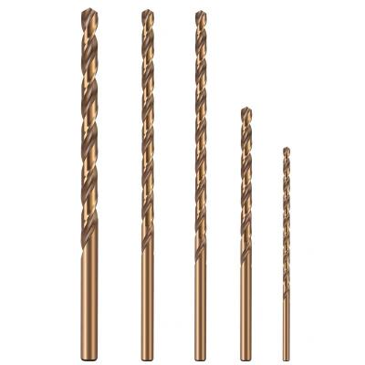 China Straight Shank Precision Twist Drill Bits 1-20mm Tungsten Carbide TiCN Coated for Stainless Steel for sale