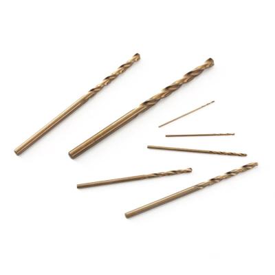 China HSS Tungsten Carbide Straight Shank Twist Drill Bits 1-20mm with TiCN Coating for Stainless Steel for sale