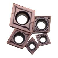 China Precision CCMT CNC Insert For Steel Stainless Steel And Aluminum Processing for sale