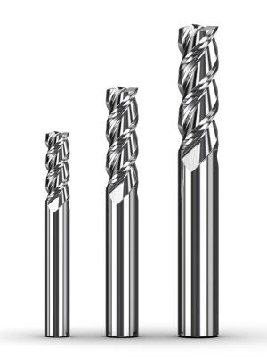 China KM-58 Tungsten Carbide Flat End CNC Milling Cutter for Aluminum Alloy with 0.01MM Precision and Complete Specifications for sale