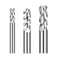 China KM-58 Tungsten Steel CNC Milling Cutter for Aluminum Alloy Copper Cutting with 0.01MM Precision for sale