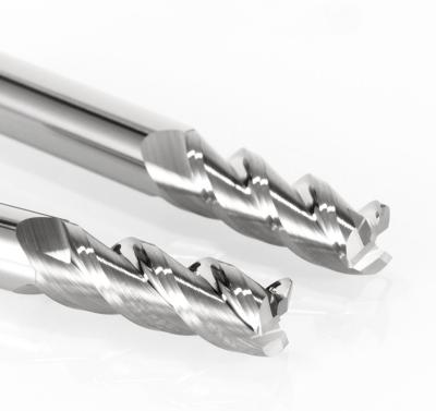 China KM-58 Tungsten Steel CNC Milling Cutter for Aluminum Alloy Copper Cutting with 0.01MM Precision for sale