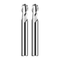 China KM-58 Aluminum Series Tungsten Carbide Ball End Mill - 0.01mm Precision Cutting Tool for Non-Ferrous Metals for sale