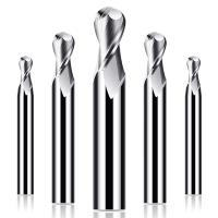 China KM-58 Aluminum Series Tungsten Carbide Ball End Mill - 0.01mm Precision Cutting Tool for Non-Ferrous Metals for sale