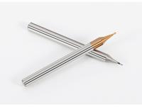 China KM N600 Micro Diameter Tungsten Steel CNC Ball End Milling Cutter 2-Flute for Aluminum Alloy Cutting for sale