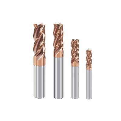 China KM S600 Series Nano Coated Tungsten Steel Flat Milling Cutter for Aluminum Alloy HRC<62° Materials for sale