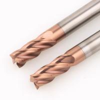 China KM S600 Series Nano Coated Tungsten Steel Flat Milling Cutter for Aluminum Alloy HRC<62° Materials for sale