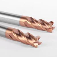 China KM S600 Series Nano Coated Tungsten Steel Flat Milling Cutter for Aluminum Alloy HRC<62° Materials for sale