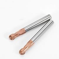China KM S600 Series Tungsten Steel Ball End Milling Cutter with Nano Coating for Materials Under HRC 62° for sale