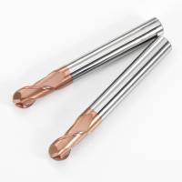 China KM S600 Series Tungsten Steel Ball End Milling Cutter with Nano Coating for Materials Under HRC 62° for sale