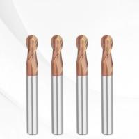 China KM S600 Series Tungsten Steel Ball End Milling Cutter with Nano Coating for Materials Under HRC 62° for sale