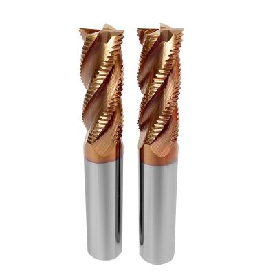 China KM-S600 U Groove Carbide Rough Milling Cutter with Nano Coating for Materials Under HRC 62° for sale
