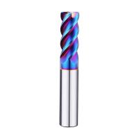 China 4 Blade High Precision CNC Milling Cutter Nano Cemented Carbide Milling Cutter for sale