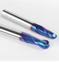 China KM-65 Series CNC Ball End Milling Cutter for Steel Cutting with HRC<65° and 0.01mm Precision for sale