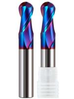 China KM-65 Series Nano Coated Tungsten Steel Milling Cutter for HRC<65° Materials with 0.01MM Precision for sale