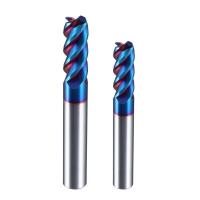 China KM-65 Series Fillet Milling Cutter - Tungsten Steel CNC End Mill with Nano Coating for HRC<65° Materials for sale