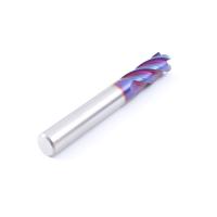 China KM-65 Series Fillet Milling Cutter - Tungsten Steel CNC End Mill with Nano Coating for HRC<65° Materials for sale