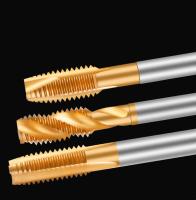 China UNC1-UNC5 UNF Spiral Flute Machine Tap with TIN Coating for High-Toughness Materials for sale