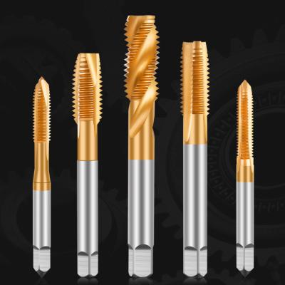 China M6-M10 Spiral Fluted Carbide Taps - Metric Thread Cutting Tools for High-Toughness Materials for sale
