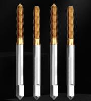 China Titanium Plating Machine Extrusion Tap UNC1-UNC5 UNF Thread Standards M2-M8+ Size Range for sale