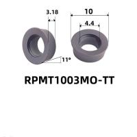 China RPMT1003MO-TT CNC Round Carbide Milling Insert for Steel, Cast Iron, and Stainless Steel Processing for sale