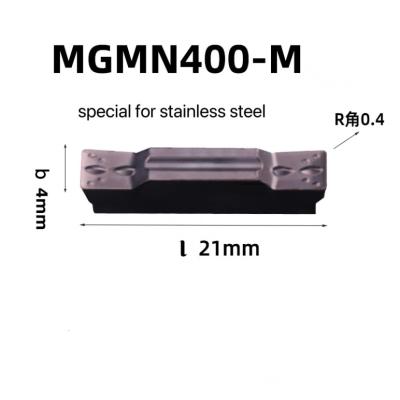 China Grooving Insert Mgmn400-M CNC End Cutting Slot Cutting Blade tungsten carbide inserts for sale