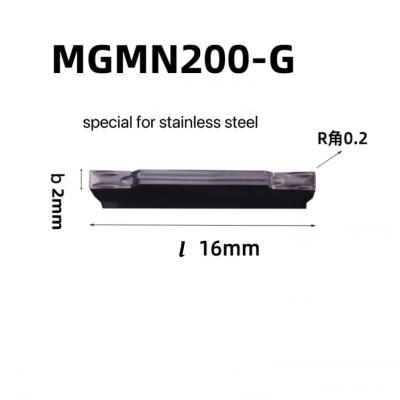 China CNC Machine Carbide Cutting Tools Mgmn200-G High Performance Insert for sale