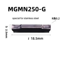 China Mgmn250-G CNC Lathe Cutting Tools Grooving Insert For Rough Milling And Chamfering for sale