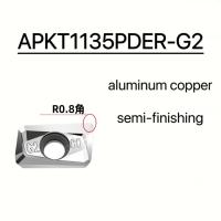 China Apkt1135pder-G2 Carbide CNC Turning Inserts For Aluminum Alloy Machining Cutting for sale