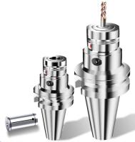 China BT30 BT40 BT50 Hydraulic Tool Holder with Variable Diameter Elastic Spring Collet for CNC Machining for sale