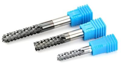China PCD Diamond Coated Milling Cutter 1-12mm for Carbon Fiber Glass Fiber Graphite CNC Machining for sale