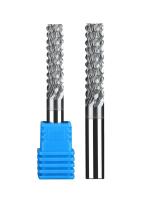 China Tungsten Steel Corn Milling Cutter 3.175mm Shank for PCB Circuit Board Carbon Fiber Processing for sale