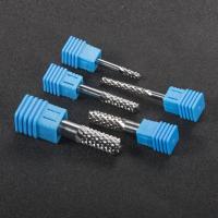 China Tungsten Steel Corn Mill Cutter for PCB Circuit Board 1-12mm Diameter with 3.175mm Shank for CNC Engraving for sale