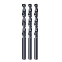 China Straight Shank Steel Twist Drill Bits 1-20mm Size Range with Titanium Coating and 118° Point Angle for sale