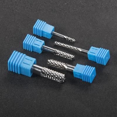 China Diamond Coated Corn Tungsten Steel Milling Cutter 1-12mm Diameter for Graphite and Circuit Board Processing for sale