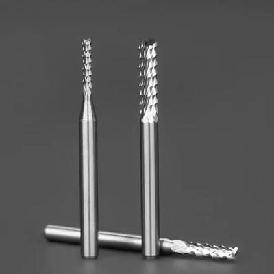 China Tungsten Steel Corn Mill Cutter for PCB Circuit Board 1-12mm Diameter with 3.175mm Shank for CNC Engraving for sale