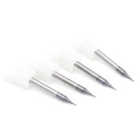 China KM N600 Micro Diameter Tungsten Carbide Ball End Milling Cutter - 2 Flute CNC Tool for Aluminum Alloy for sale