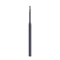 China KM N600 Micro Diameter Tungsten Carbide Flat End Mill Cutter 2-Flute for Aluminum Alloy with 0.01mm Precision for sale