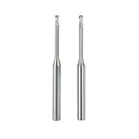 China KM N600 Micro Diameter Carbide Long Neck Flat Milling Cutter - 2-Flute Design for Aluminum Alloy Cutting for sale