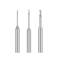 China KM N600 Micro Diameter Tungsten Carbide Flat End Mill Cutter 2-Flute for Aluminum Alloy with 0.01mm Precision for sale