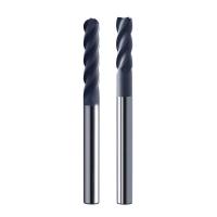 China 4 Flute CNC Milling Cutter Tools Tungsten Carbide Cutter Diamond Coated for sale