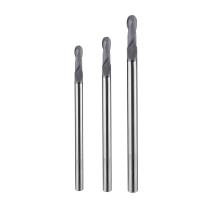 China Diamond Coated Solid Carbide Ball End Milling Cutter for Smooth Graphite Milling Operation for sale