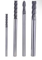 China Diamond Coated Solid Carbide Ball End Milling Cutter for Smooth Graphite Milling Operation for sale